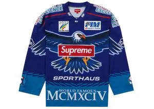 Supreme Eagle Moto Jersey - Royal