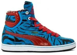 PUMA First Round Santa Cruz Screaming Hand High-top Sneakers
