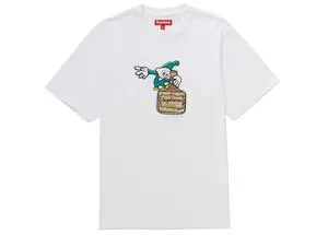 Supreme Elf Short Sleeve Top - White