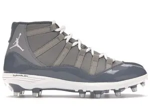 JORDAN Retro Cleat - Medium Grey/white/cool Grey