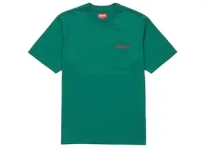 Supreme Embroidered Pocket Tee Shirt
