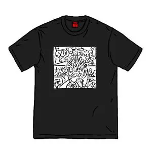 Supreme Dragon Tee Shirt - Black
