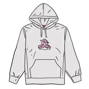 Supreme Hooded Sweatshirt Heather