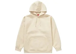 Supreme Embossed Logos Hooded Sweatshirt