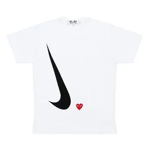 Play Comme Des Garcon Cdg X Nike T-shirt - White