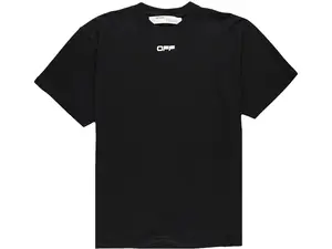 Off-White Offwhite Oversized Fit Airport Tape T-shirt Black/multicolor