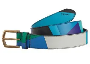 Supreme Emilio Pucci Belt - Blue