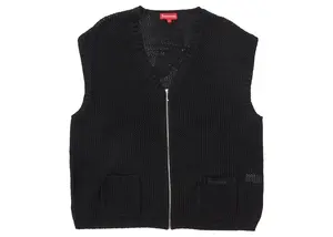 Supreme Dragon Zip Up Sweater Vest
