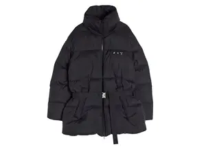 Off-White Puffer Jacket - Black/white