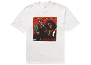 Supreme Enta Da Stage Tee Shirt - White