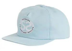 Supreme Double S 5-panel Cap - Light Blue