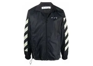 Off-white Fitted Outerwear For Men