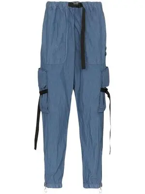 Off-White Parachute Cargo Pants - Blue/white