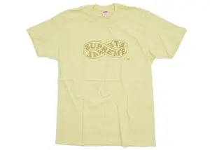 Supreme Eternal Tee Shirt - Pale Yellow