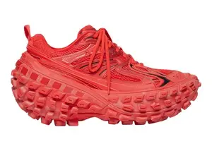Balenciaga Defenderin Sneakers - Red/black