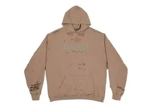 Men's Beige Oversized Sweatshirts Hoodies