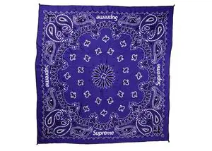 Supreme Eno Islander Nylon Blanket - Purple