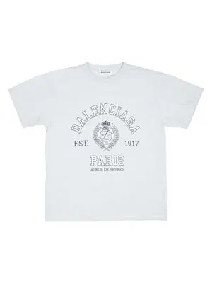 Balenciaga College 1917 T-shirt - White