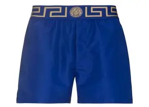 Versace Greca Key Swim Shorts - Royal Blue
