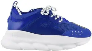 Versace Chain Reaction Sneakers - Blue