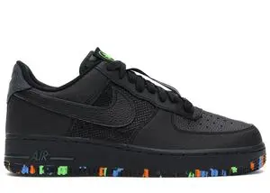 Nike Force 1 Low Nyc Parks Sneakers - Black