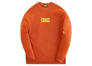 Kith Treats Honey Nut Cheerios Long Sleeve Tee Shirt Volcano