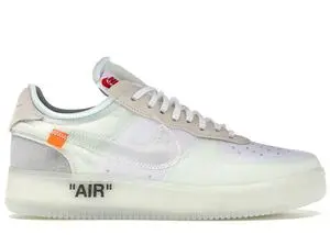 Nike Force 1 Low Off-white "ghosting - White/sail