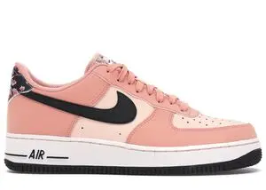 Nike Force 1 Low Peach Pack - White/black/pink Quartz