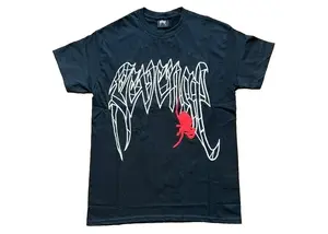 REVENGE Spider T-shirt - Black/red