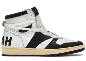 Rhude Rhecess High-top Sneakers - White/black/natural