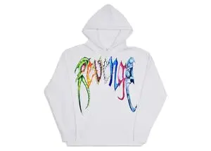 REVENGE Arch Logo Hoodie - White