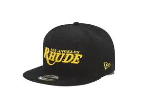 Rhude X Los Angeles Lakers New Era Dreamers Cap - Black/gold