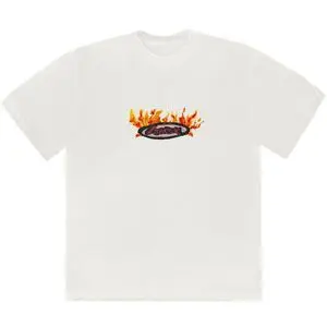 TRAVIS SCOTT Cactus Jack Flame T-shirt - Cream