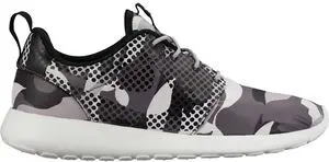 Nike Roshe One Print Camo Sneakers - White/blackone-colordark Greyone-colorwolf Grey