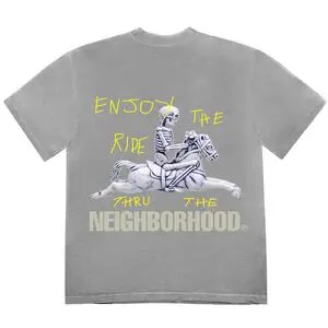 TRAVIS SCOTT Cactus Jack X Neighborhood Carousel T-shirt - Grey