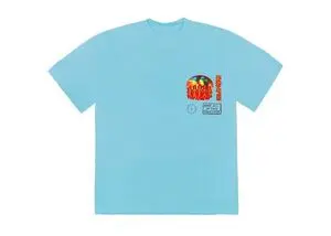 TRAVIS SCOTT Cactus Jack C/o 2020 T-shirt - Light Blue