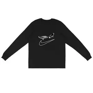 TRAVIS SCOTT Cactus Jack For Nike Sb Longsleeve T-shirt I - Black
