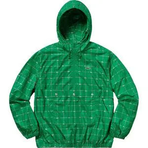 Supreme Reflective Grid Nylon Anorak