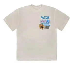 TRAVIS SCOTT Cactus Trails Assn T-shirt - Cream