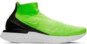 Nike Rise React Flyknit - Lime Blast/black