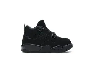 JORDAN 4 Retro Cat Toddler Sneakers - Black/light Graphite