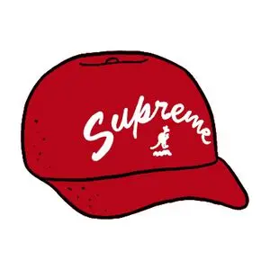 Supreme Kangol Bermuda Spacecap - Red