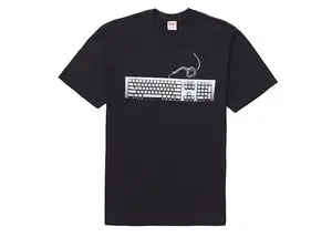 Supreme Keyboard Tee Shirt - Black