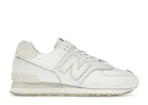 NEW BALANCE 574 Triple Leather Sneakers - White