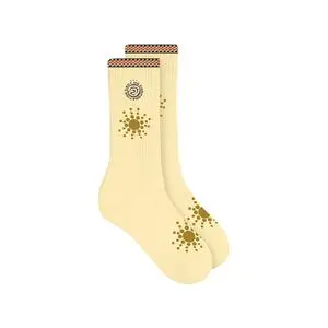 TRAVIS SCOTT Cactus Jack Starburst Socks - Cream