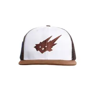 TRAVIS SCOTT Cacti Heritage Seal Trucker Hat - White/black/brown