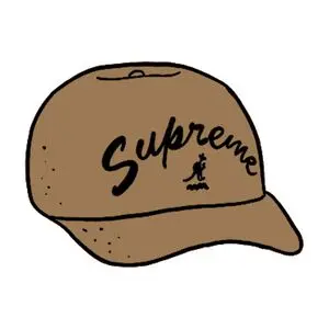Supreme Kangol Bermuda Spacecap - Tan