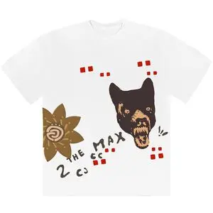 TRAVIS SCOTT Cactus Jack Wolf T-shirt - White