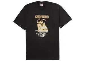 Supreme Kiss Tee Shirt - Black