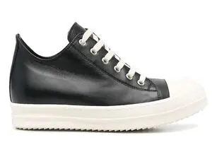 Rick Owens Strobe Low Sneakers - Black/milk